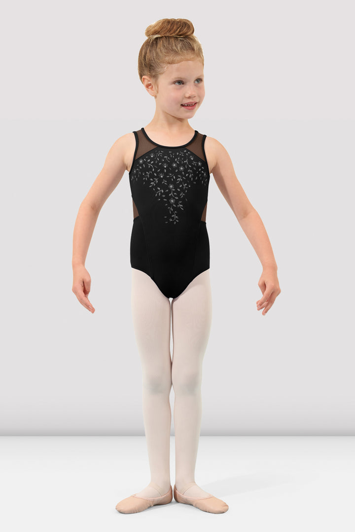 Bloch CL4635 Girls Scoop Neck Vine Print Tank Leotard – Toptoe Dancewear