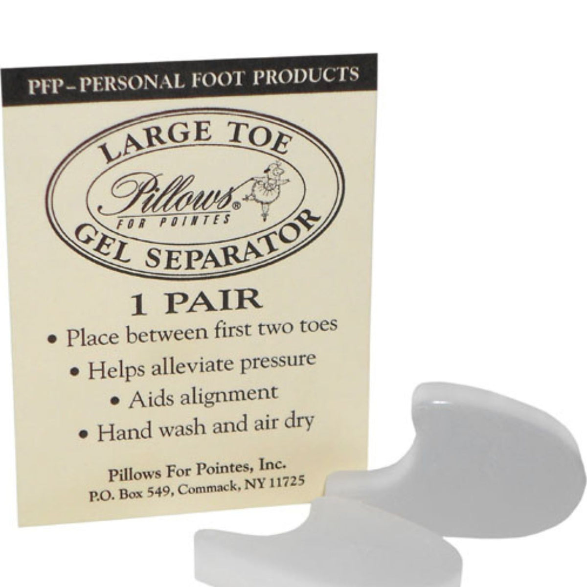 Pillows for Pointe PFP6 Large Toe Separator – Toptoe Dancewear